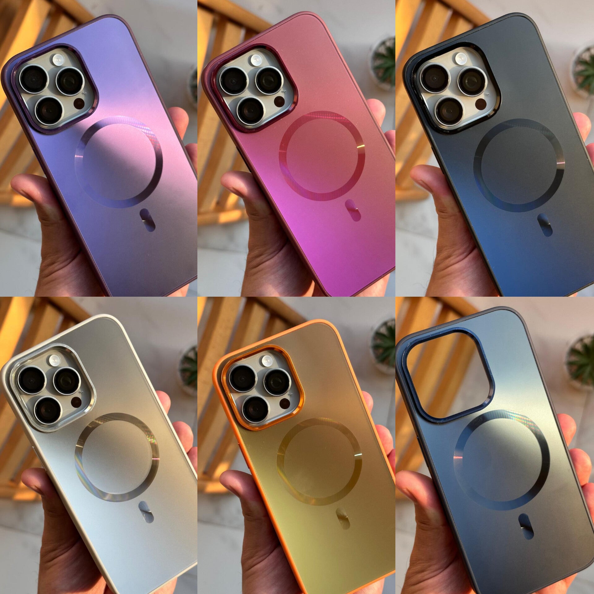 Acrylic MagSafe Reflection Colors Case (Code MGR55) – Snap