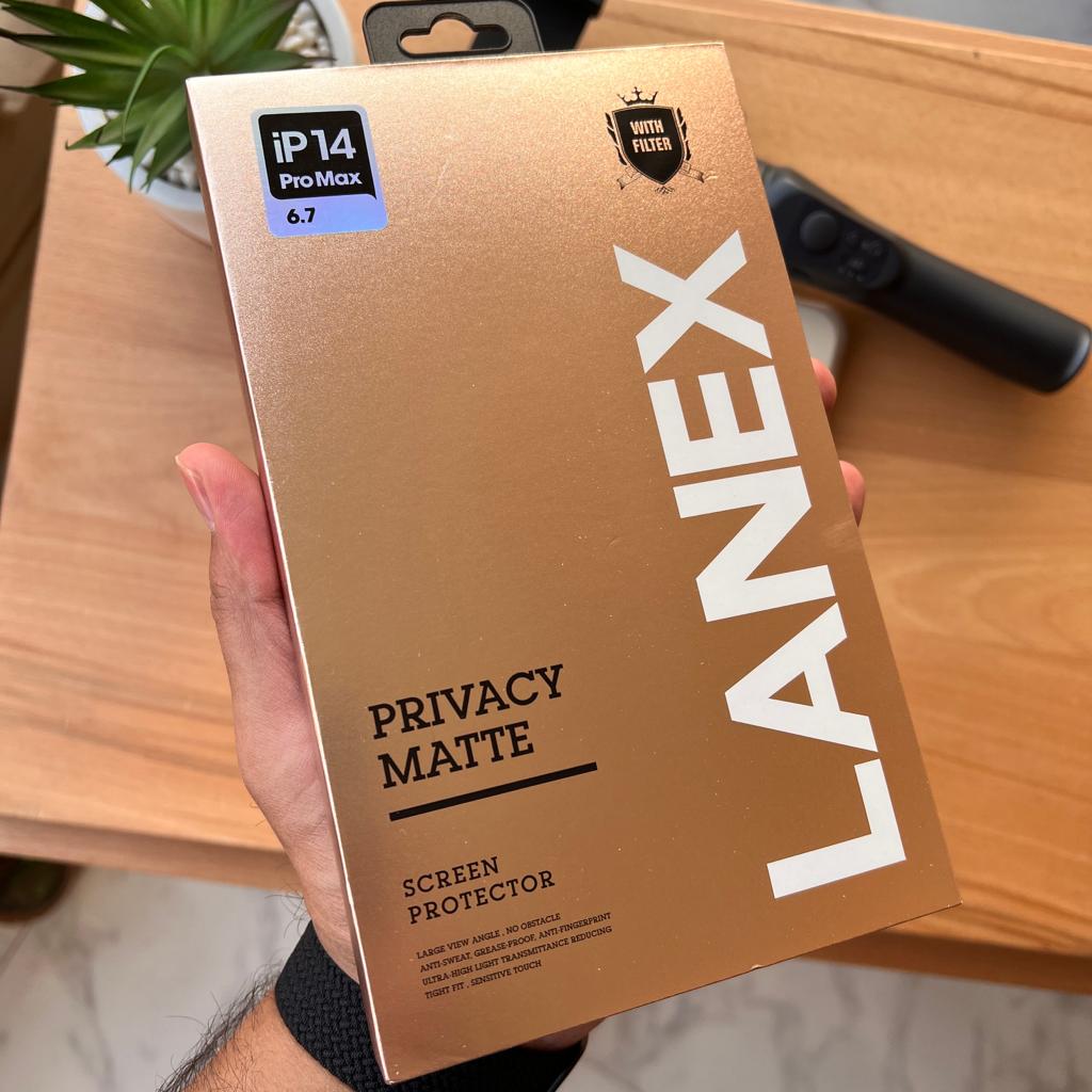 LANEX Privacy Matte with Filter (Code PMF1) – Snap